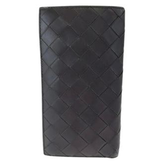 Bottega Veneta Portefeuille long vintage doccasion (bi-pli) - Homme - Pre-owned - Brun - Taille: ONE Size