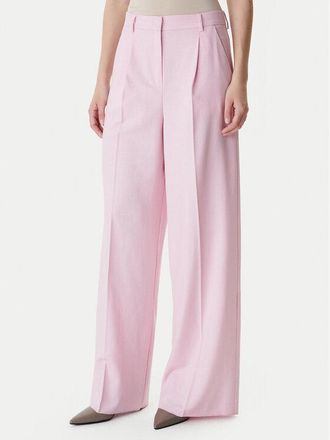 Marella Palazzohose Slogan2 2615131311 Rosa Wide Leg