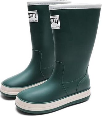 Pangolin Bottes de Pluie Imperm&eacute;ables Femme & Homme - Bottes en Caoutchouc Antid&eacute;rapantes, L&eacute;g&egrave;res et Confortables, Bottes Hautes Outdoor pour Jardin, Marche, 