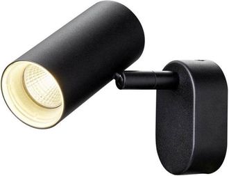 SLV Spot mont&eacute; en surface Noblo noir simple 3000K - 1008712