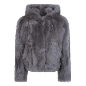 BLANCHA Faux Fur & Shearling Jackets - - Jackets - Damen - Grau - 2XS
