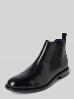 Bugatti Chelsea Boots aus Leder mit Zugschlaufe Modell Bonifacio