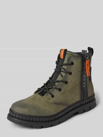 Bugatti Boots mit Schn&uuml;r- und Rei&szlig;verschluss Modell Pallario