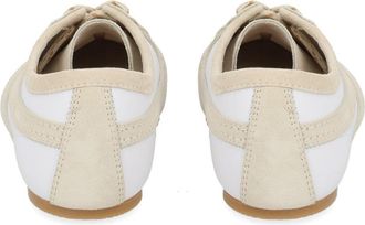 Dries Van Noten Suede & Leather Sneakers - White