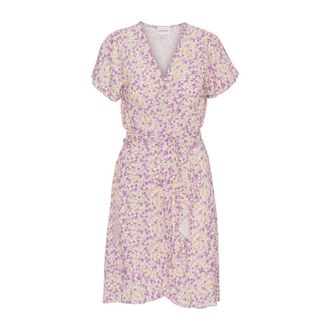 Americandreams Americandreams, Femme, Robes, Multicolore, Taille: 40 FR Robe Portefeuille Coccinelle