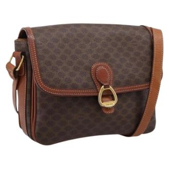 Celine Pre-owned Sac bandouli&egrave;re vintage - Femme - Pre-owned - Brun - Taille: ONE Size