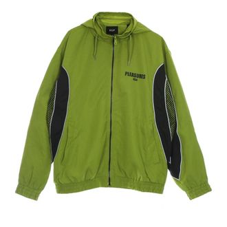 HUF Gr&uuml;ne Track Jacket mit reflektierenden Profilen - - Jackets - Herren - Gr&uuml;n - S