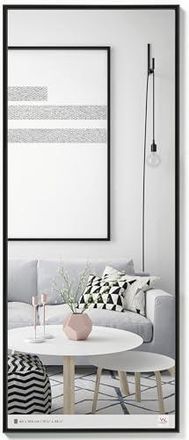 Walther Design Bilderrahmen schwarz 40 x 100 cm Galeria Kunststoffrahmen KB400H