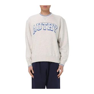 Autry Homme, Sweatshirts et sweats à capuche, Gris, Taille: XL SweaT-shirt gris à col rond