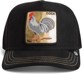 Goorin Brothers Trucker Cap Golden Cock Void Black Schwarz, Size:OneSize