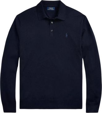 Ralph Lauren Herren, Strickwaren, Blau, MGröße