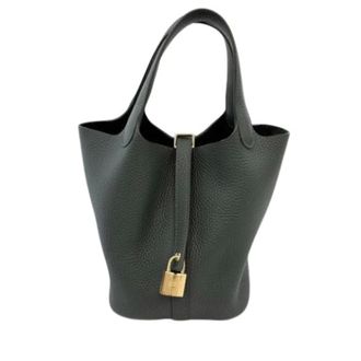 Herm&egrave;s Pre-owned Cuir sacs-main - Femme - Pre-owned - Vert - Taille: ONE Size