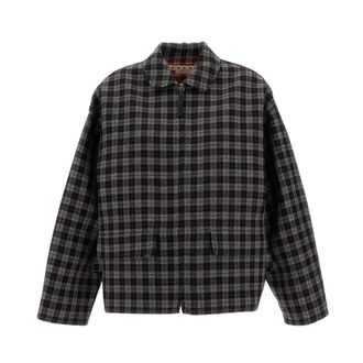 Marni Veste en Laine &agrave; Carreaux - Femme - Vestes - Multicolore - Taille: 34 FR