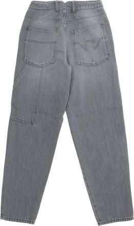 Emporio Armani Five-Pocket Cotton Jeans - Gray