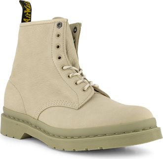Dr. Martens Herren Schnürboots beige Velours