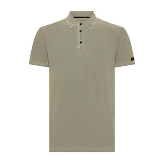 Roberto Ricci Design Salbeigr&uuml;nes Technisches Poloshirt - - Tops - Herren - Gr&uuml;n - L