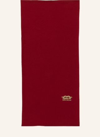 P.A.C. Multifunktionstuch Aus Merinowolle rot