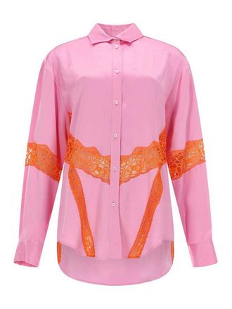 Msgm M. S.G. M. Chemise - Couleur Chair