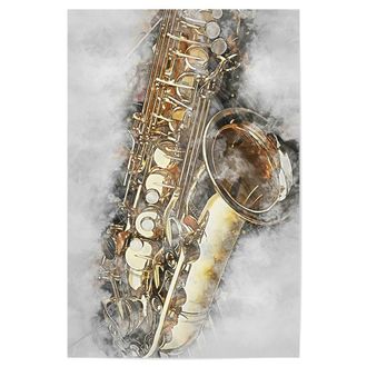 artboxONE Poster 60x40 cm Musik Saxophone (matart) - Bild Saxophone Instrument Instruments