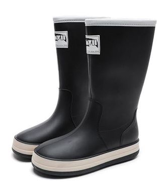 Pangolin Bottes de Pluie Imperm&eacute;ables Femme & Homme - Bottes en Caoutchouc Antid&eacute;rapantes, L&eacute;g&egrave;res et Confortables, Bottes Hautes Outdoor pour Jardin, Marche, 