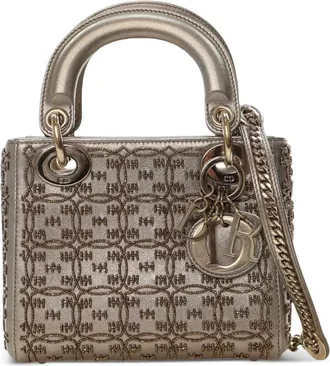 Dior mini sac à main Beaded Lady Dior Cannage (2020)