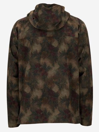 Herno Mens Parka Ripstop Tropical Print Multicolour Jacket