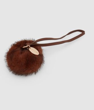 Vanessa Bruno Charm Pompon Roux