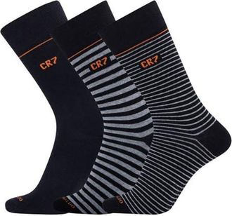 CR7 Cristiano Ronaldo Lot de 3 Paires de Chaussettes &agrave; Suspendre pour Homme, Multicolore, Taille Unique
