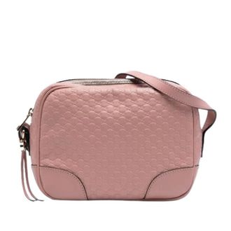 Gucci Sac bandouli&egrave;re en cuir Pre-owned - Femme - Pre-owned - Rose - Taille: ONE Size