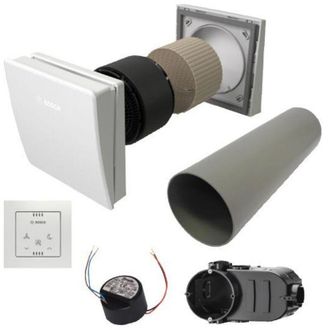 Bosch Paket dezentrale L&uuml;ftung BOPA VE304 8 x V3000D 55/K, CV30H, LNU12, LUP4, LMK - 7739623641