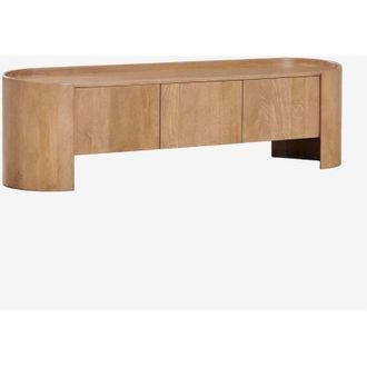 Sklum TV-M&ouml;bel 175x50 cm aus Mangoholz Sidney Mango-Holz