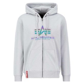 Alpha Industries Alpha Industries Basic Zip PP Hoodie für Herren Pastel Grey