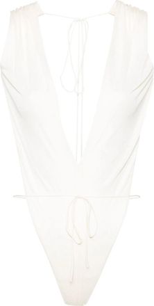 Saint Laurent Plunging V-neck Body