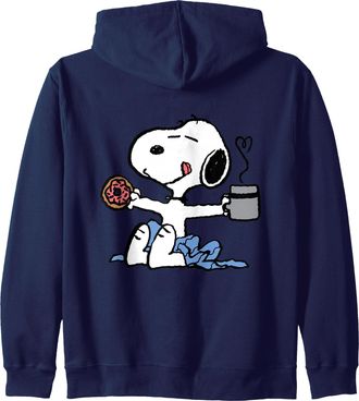 Peanuts Erdnüsse - Donut Coffee Snoopy Kapuzenjacke
