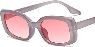 Generic Lunettes de soleil carrées à petite monture pour hommes et femmes pour les vacances en plein air (couleur : F, taille : 1) 2026