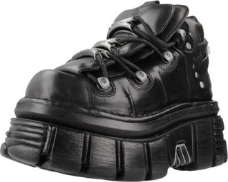 New Rock M.106-s29, Brogues Mixte Adulte, Noir (Negro 001), 36