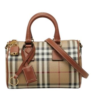 Burberry Pre-owned Nova Check PVC Handbag - - Pre-owned - Damen - Beige - ONE SIZE