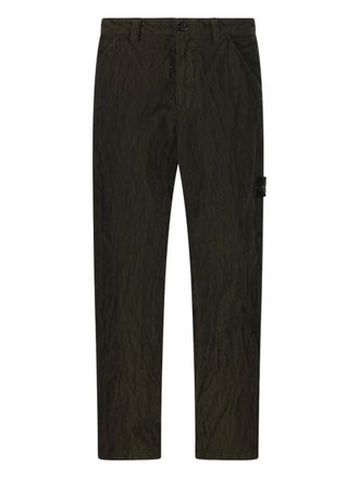 Stone Island Cordhose mit aufgesetzten Taschen - Grün