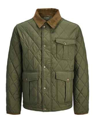 Jack & Jones Herren Jprblubryan Quilted Jacket, Forest Night, m