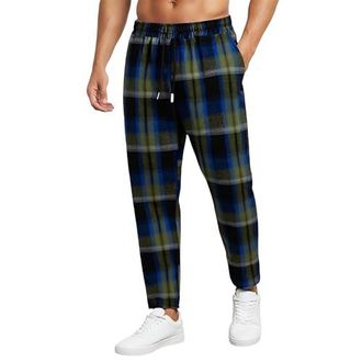 Generic Pantalon de jogging pour homme - Coupe droite - Pantalon de surv&ecirc;tement - Coupe droite - Pantalon de jogging stretch - Taille &eacute;lastique - Pantalon de 