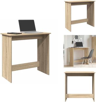 vidaXL Vidaxl - Schreibtisch Sonoma-Eiche 80x40x75 cm Holzwerkstoff - Schreibtisch - Schreibtische - Bürotisch - Computertisch