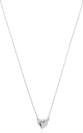Kate Spade New York Femme, Accessoires, Gris, Taille: ONE Size Collier avec pendentif en forme de coeur