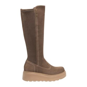 Nero Giardini Bottes Hautes - Femme - Chaussures - Beige - Taille: 37 EU