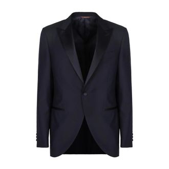 Canali Blazers - - Jackets - Herren - Blau - M
