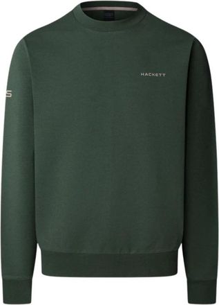 Hackett Homme, Sweatshirts et sweats &agrave; capuche, Vert, Taille: L Sweat ras du cou