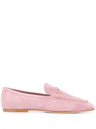 Tod's Loafer mit Webmuster - Rosa