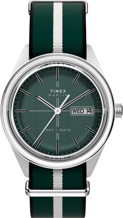 Timex Marlin Jet Gr&uuml;n Herren Armbanduhr TW2Y37500