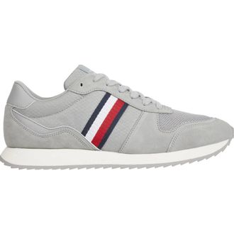 Tommy Jeans Graue Sneakers mit Runder Spitze - - Shoes - Herren - Grau - 40 EU