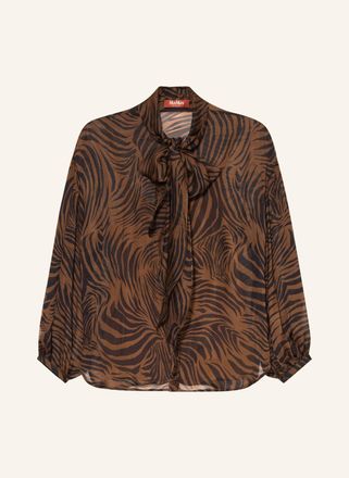 Max Mara Max Mara Studio Schluppenbluse Ballata braun