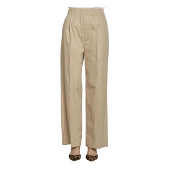 JEJIA Beige Baumwollhose - - Trousers - Damen - Beige - 2XS